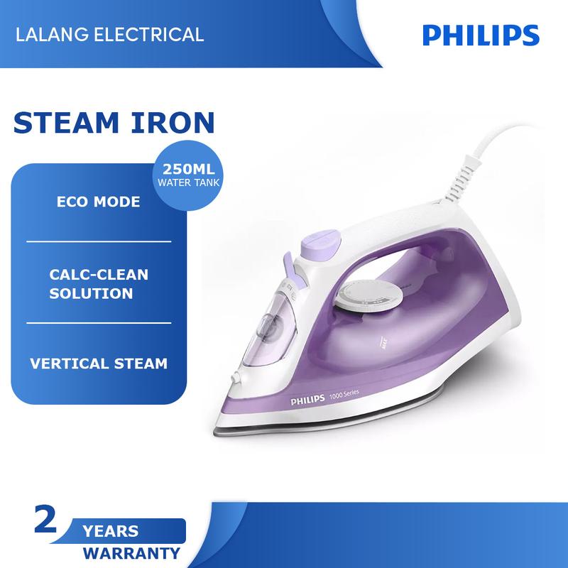 Philips 2000W Steam Iron with Non-Stick Soleplate DST1040/30 - TikTok ...