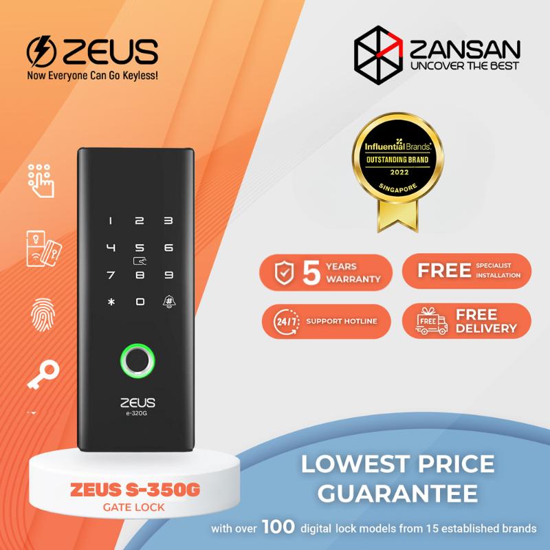 [Best Selling] Zeus S-350G Digital Gate Lock / Five way to unlock ...