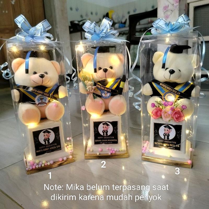 Boneka piala wisuda//Kado Wisuda//bucket boneka (FREE REQUES - Shop ...