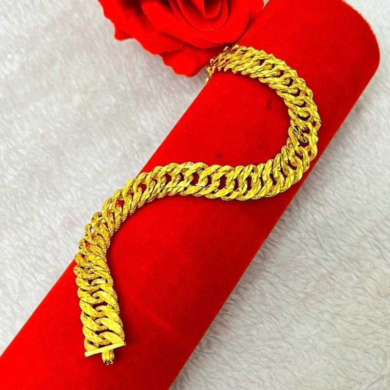 LIPAN KAIT PASIR 1.2CM LEBAR EMAS BANGKOK YN NEW DESIGN BRACELETS ...