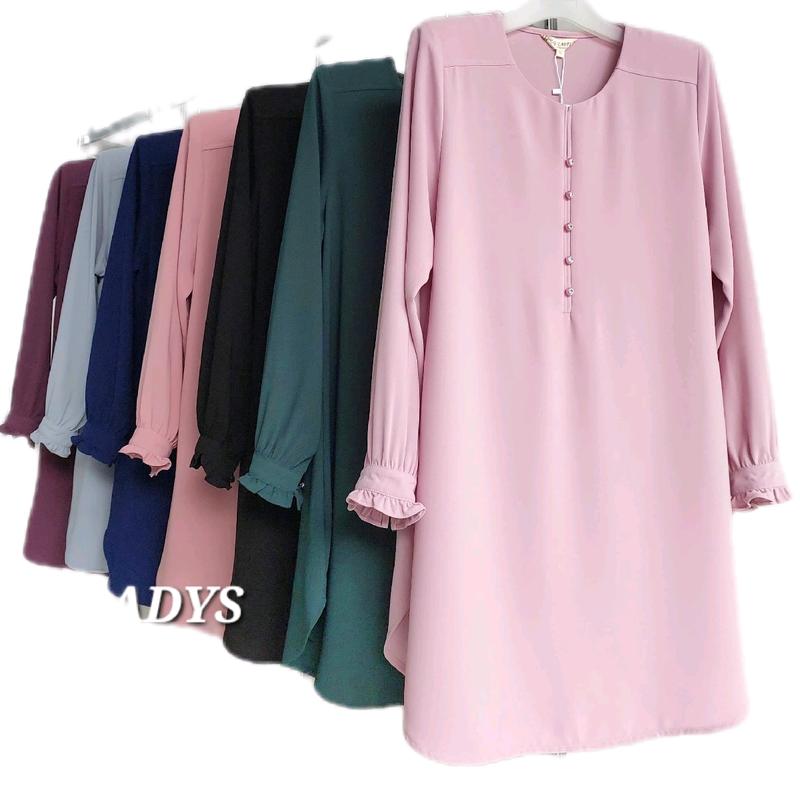 Blouse Muslimah Fursan atiya Ropol Signature G'Ladys Tunik - - TikTok ...