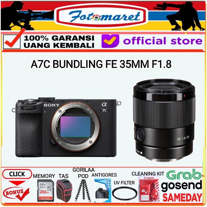 Jual SONY A7C KIT FE 35MM F1.8 / KAMERA SONY A7C KIT FE 35MM F1.8 ...