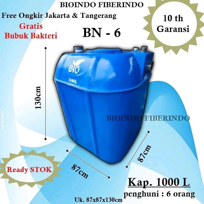 septic tank, biotech, biotank, biofil, bioindo 1000 liter, sepiteng ...