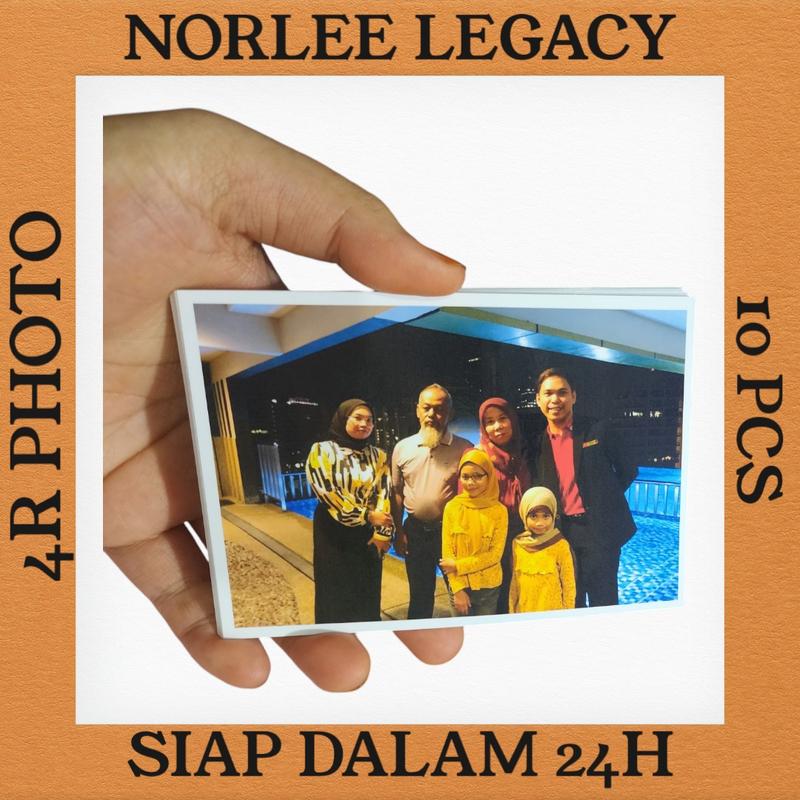 NORLEE LEGACY 4R PHOTO PRINTING READY 24JAM - TikTok Shop Malaysia