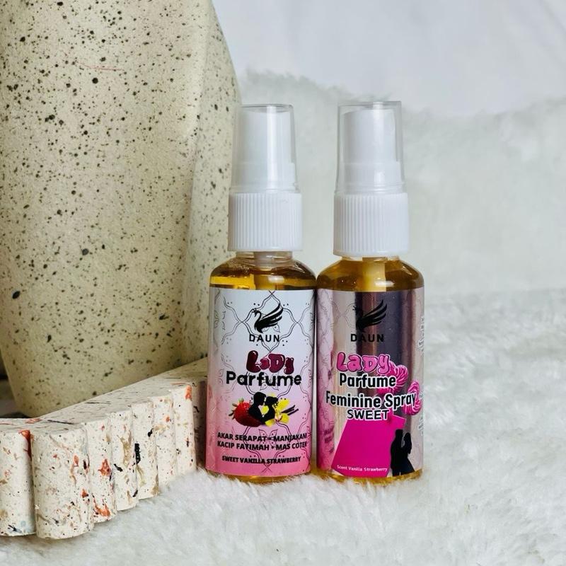 Ladyparfume spray harian 35ml dan ladyparfume perisa manis 35ml ...