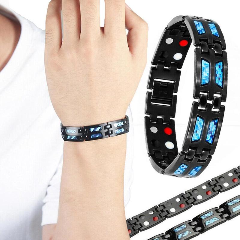 Health Men Stainless Steel Bio Magnetic Anti-fatigue Anti-radiation ...