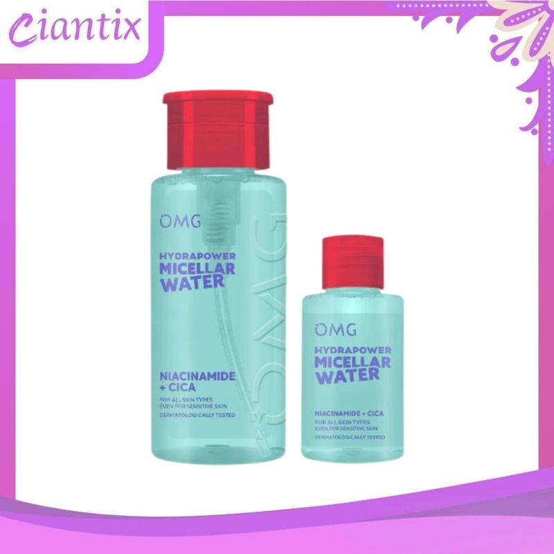 OMG Hydrapower Niacinamide + Cica Micellar Water (65ml / 300ml ...