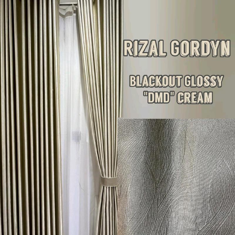 Gordyn Blackout Glossy "DMD" Motif Salur,motif kembang "TERBARU" - Shop ...