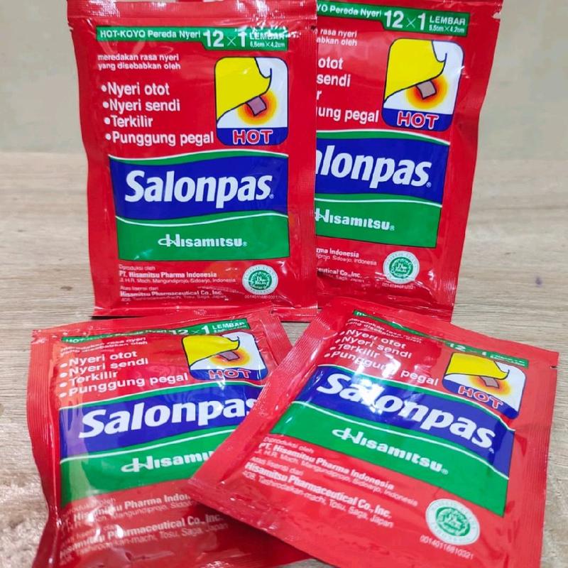 2 Pack Salonpas hot Isi 24 Pcs Koyo Pereda Nyeri - Shop | Tokopedia