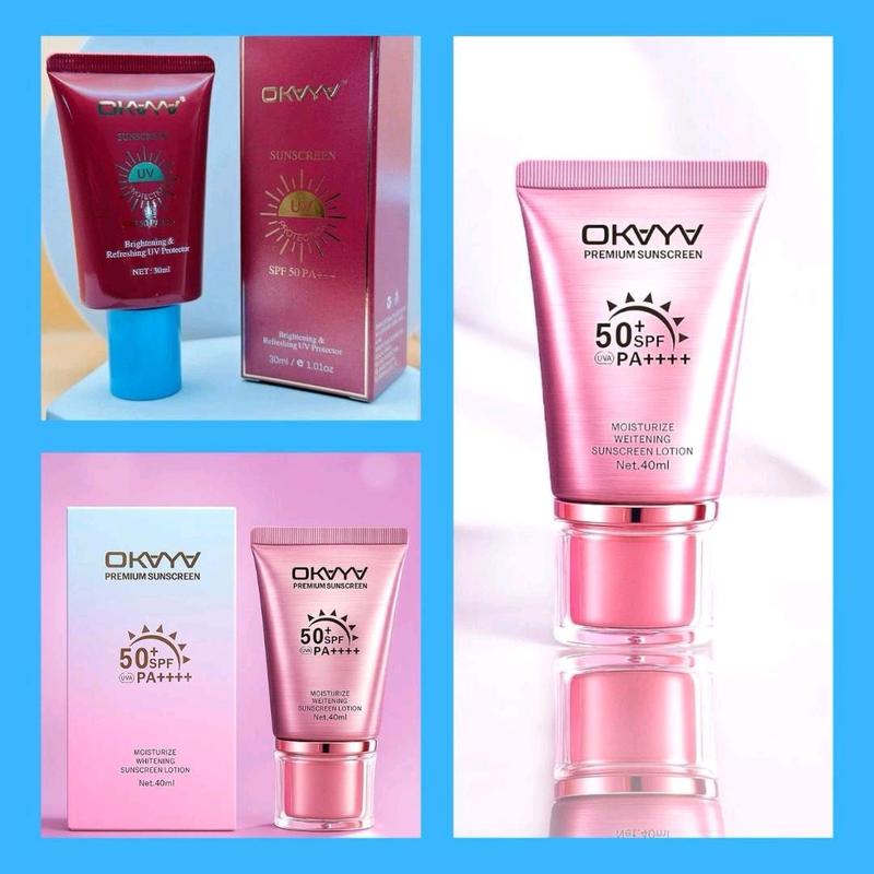 OKAYA SUNSCREEN 30ML | PELINDUNG UV WAJAH TAMPAK SEGAR & TANPA - TikTok ...