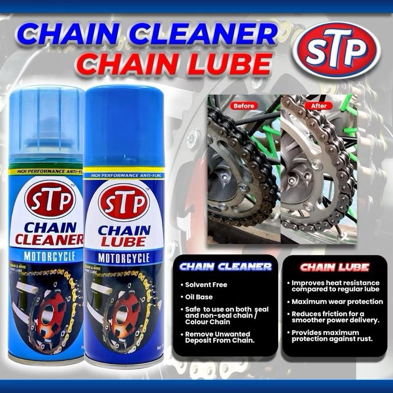 STP CHAIN LUBE CHAIN CLEANER CHAIN BRUSH MOTORCYCLE SPRAY RANTAI ...