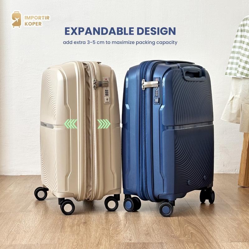 Koper President 1918 Cabin 20 Inch dan 24 Inch Bagasi TSA Lock - Shop ...