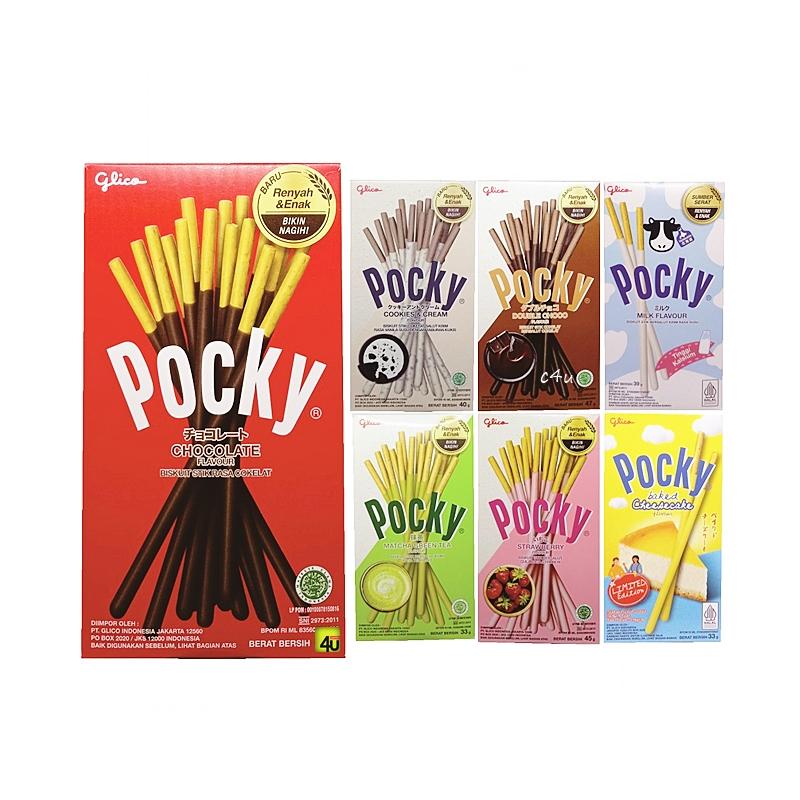 Pocky - Biskuit Stik Salut Coklat - Shop | Tokopedia