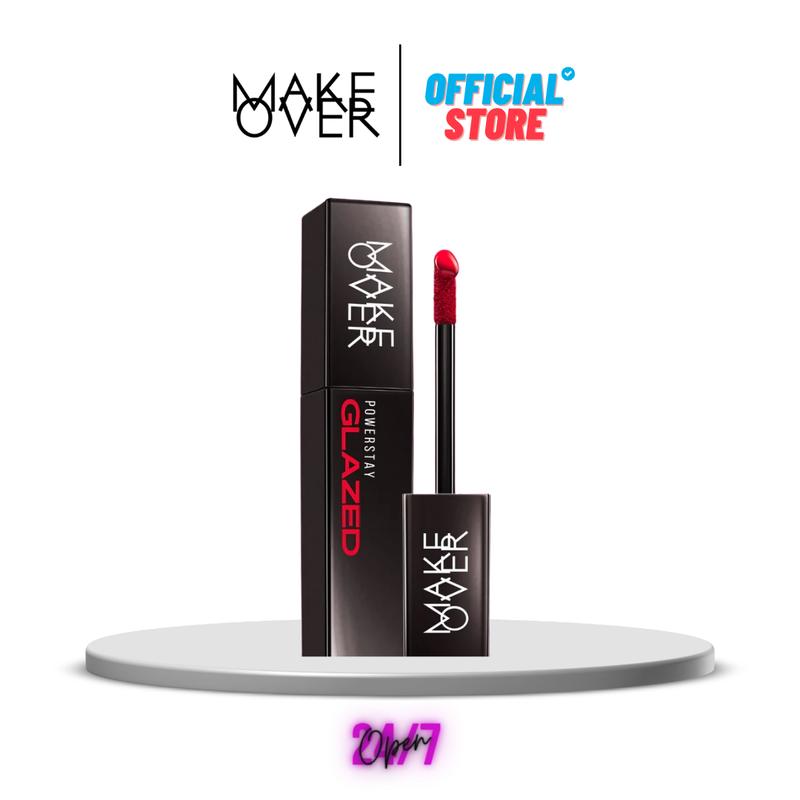 MAKE OVER Powerstay Glazed Lock Lip Pigment - Shop | Tokopedia