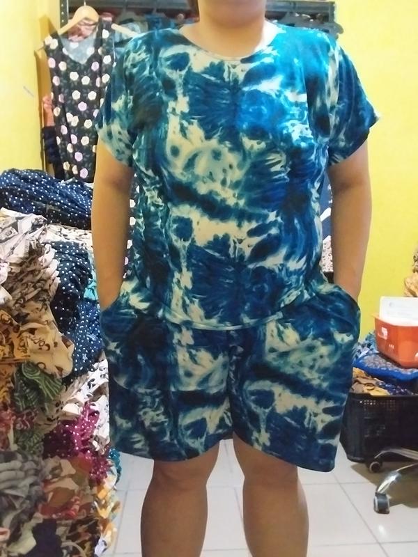 PLUS SIZE TERNO BLOUSE AND SHORT FIT UP TO 3XL - TikTok Shop Philippines
