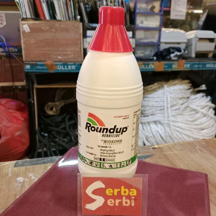 Jual (1LITER ROUNDUP) Cairan pengendali pembasmi gulma rumput liar ...