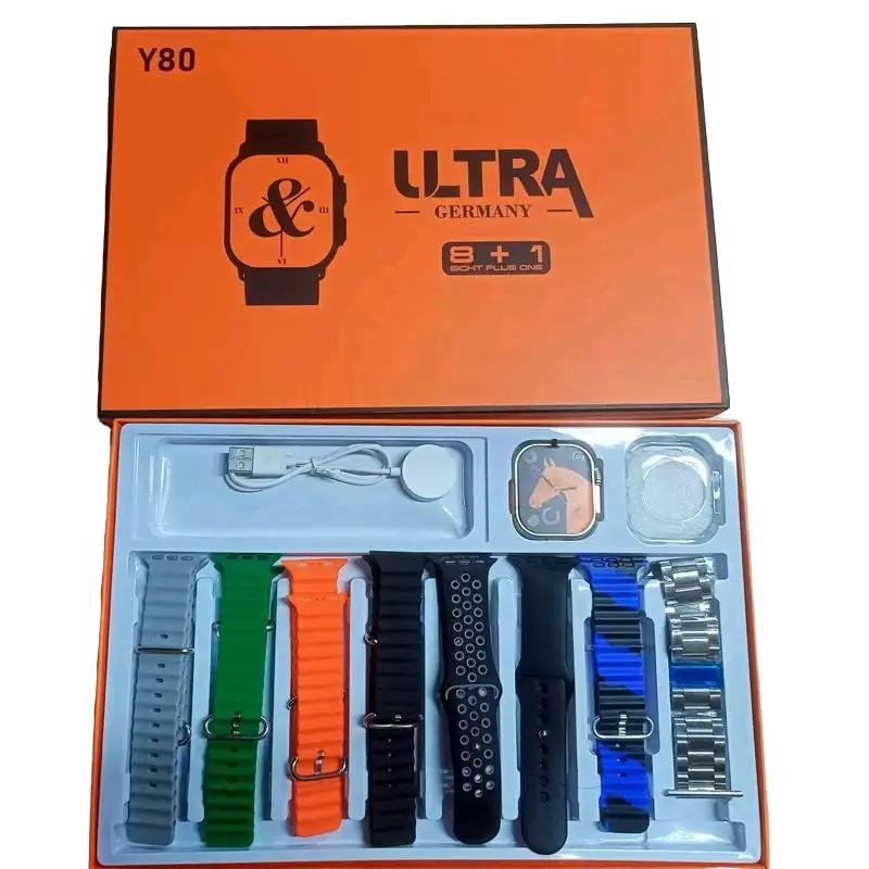 Y80 SMART WATCH 8_IN ONE STYLISH DESIGHN READY STOCK - TikTok Shop Malaysia