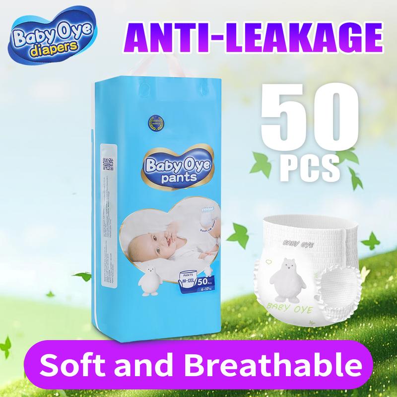 【BabyOye】 korean diaper pants 50pcs Soft and dry pure cotton - TikTok ...