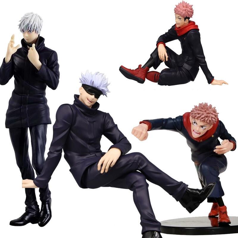 Tokoh aksi Jujutsu Kaisen, Gojo Satoru Itadori Yuji, model mainan ...