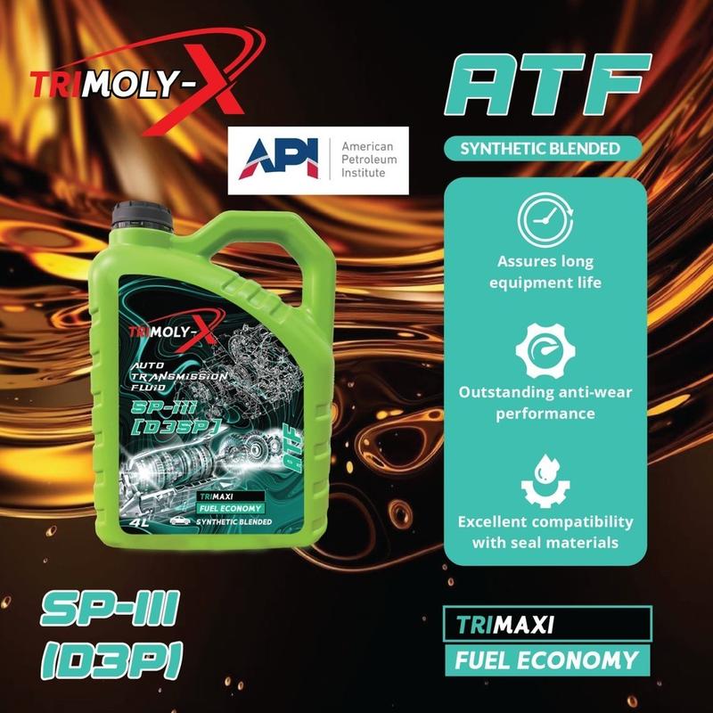 TRIMOLYX ATF SP III SP3 / D3-SP 4L FULLY SYNTHETIC AUTOMATIC - TikTok ...