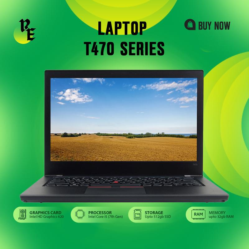 Laptop T470 Series Intel Core i5 7th gen RAM upto 32gb SSD upto - Shop ...