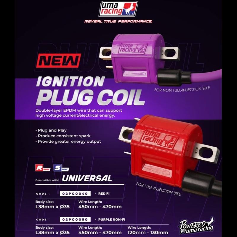 UMA RACING UNIVERSAL PLUG COIL RACING FUEL INJECTION & NO FUEL - TikTok ...