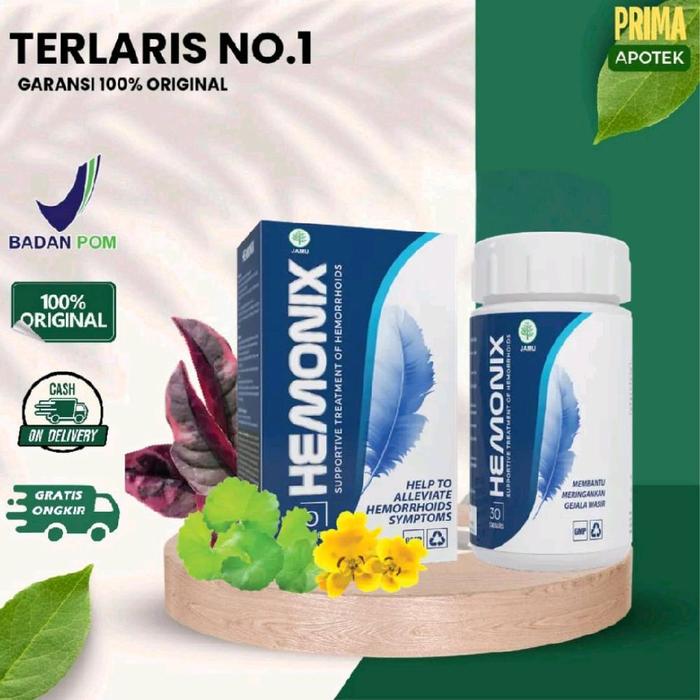 Promo HEMONIX ASLI ORIGINAL ATASI WASIR AMBIEN TERBUKTI KHASIATNYA ...