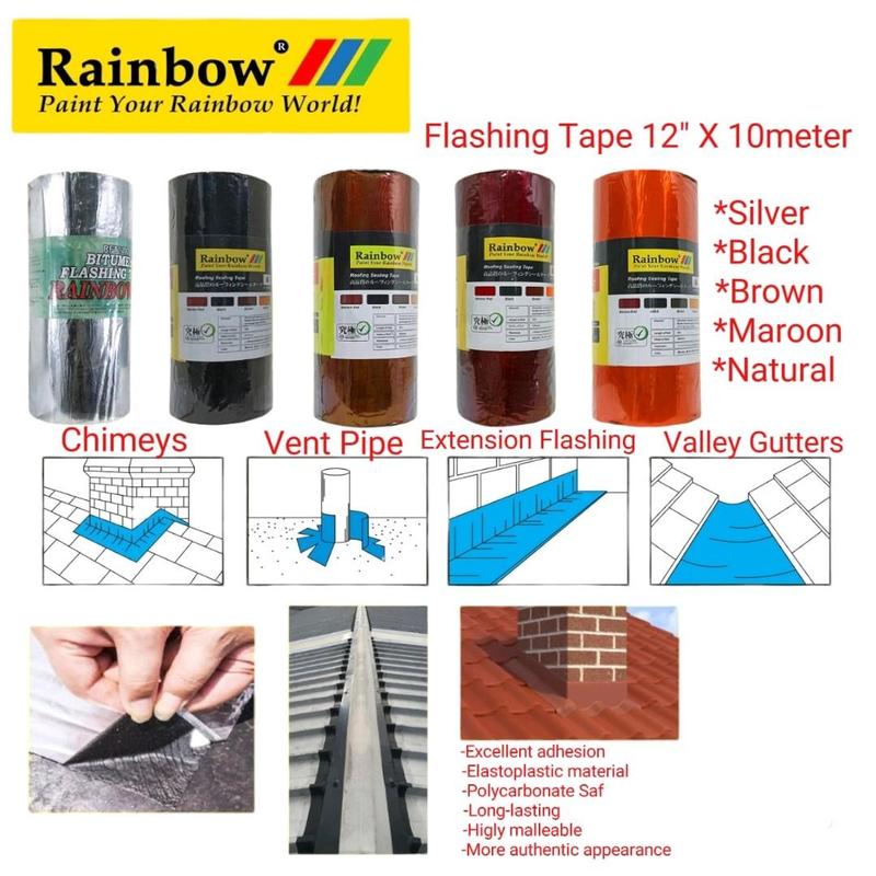 Rainbow Flashing Roofing Sealing Tape Dry Fix Bitumen Poly Tape ...