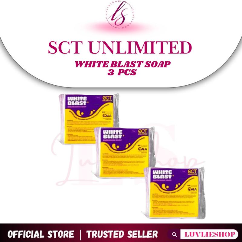 SCT Unlimited White Blast Bleaching Soap 70g | 3 for 135 & 1 - TikTok ...