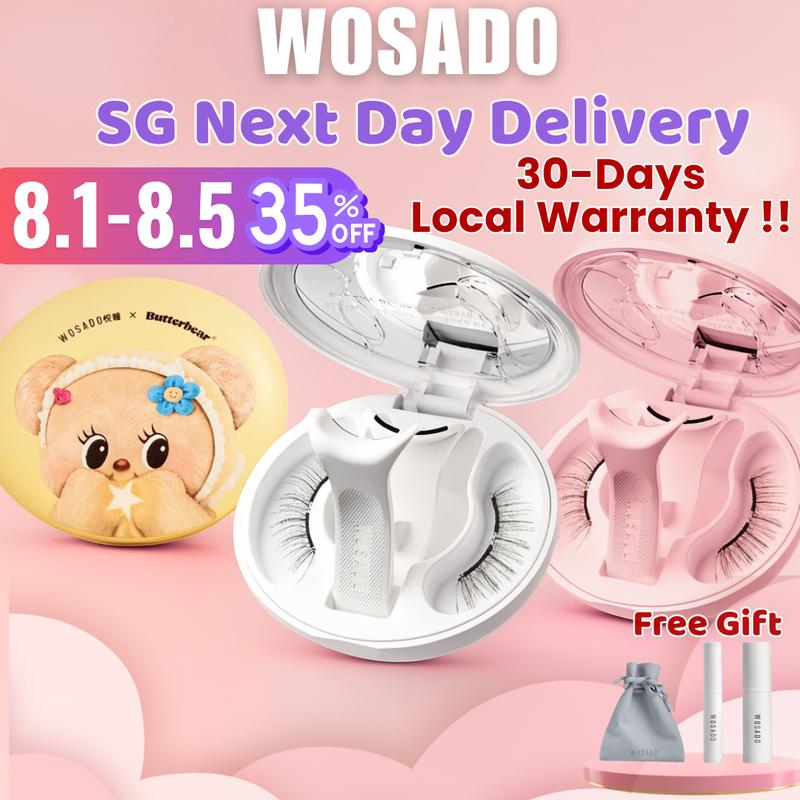 WOSADO【SG OFFICIAL】All Designs Magnetic False Eyelash Lash False ...