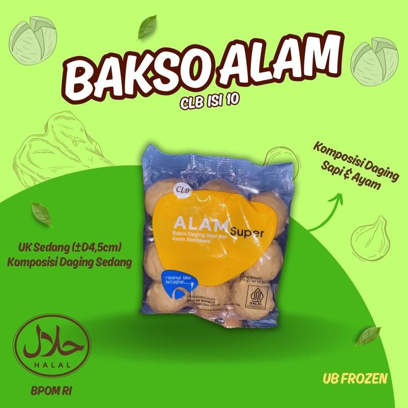 Baso Alam Super CLB 10 isi 10 butir Food - Shop | Tokopedia