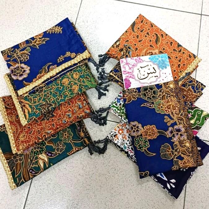 Uncang Batik Saiz Buku Yassin - TikTok Shop Malaysia