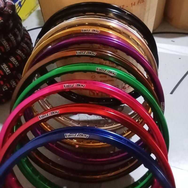 VANZ BOY SDR Rim Set 1.2X17/1.4X17/BROKEN (PAIR) for Motorcycles ...