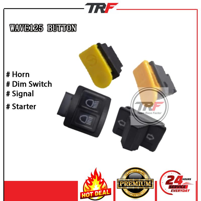 TRF Wave125 Dim Switch & Button 1Pcs - TikTok Shop Malaysia
