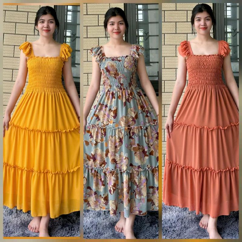 DRESS TALI SATU FREE SIZE 40- 85KG BELOW Casual - TikTok Shop Malaysia