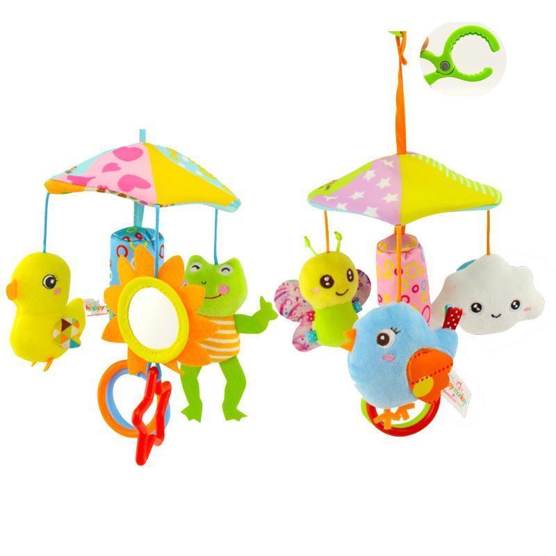 UniversalMart Colorful Newborn Rattle Bed Hanging Rotating Wind ...
