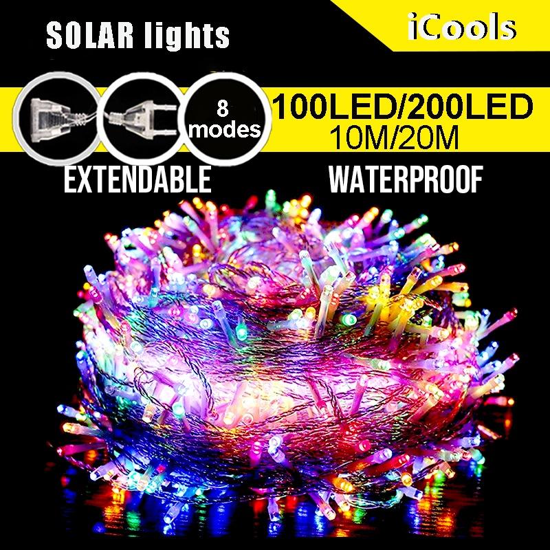 icools Raya LED Light 100LED String Light Lampu Colorful Cristal - TikTok Shop Malaysia