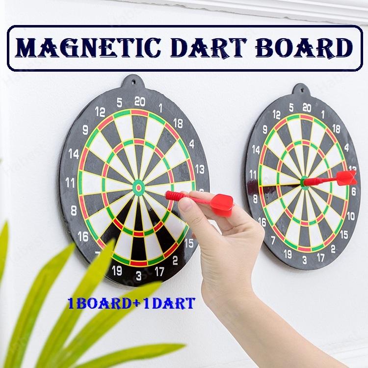 [20cm] Magnetic Dart Board Target Darts Party Game Set Children ...