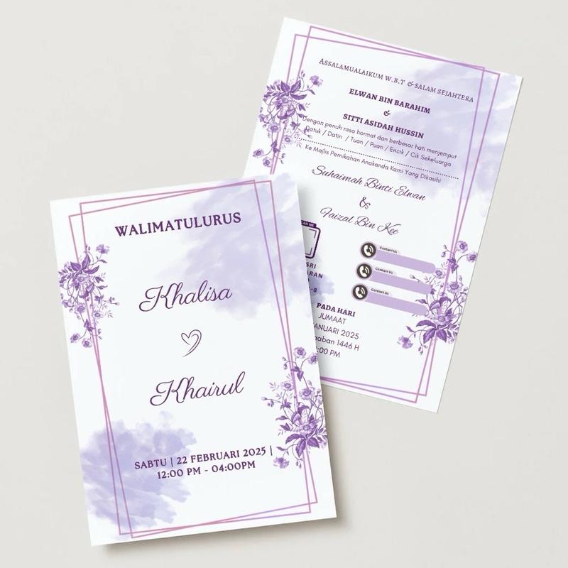 KAD KAHWIN MURAH DAN SAMPUL - TikTok Shop Malaysia