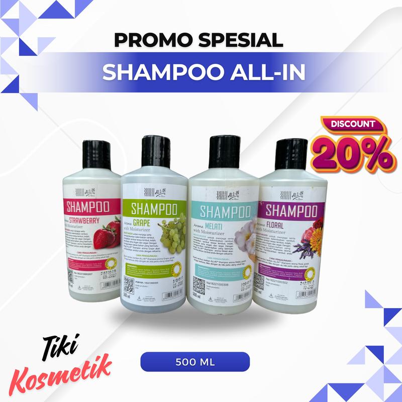 Shampoo Kondisioner Rambut Conditioner 500ml Pelurus ALL In Original ...