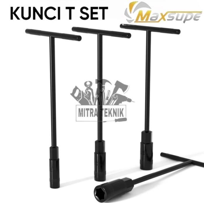 MAXSUPE Kunci Sok T 6mm-19mm/ Kunci Sok Tee / Kunci T/ Kunci - Shop ...