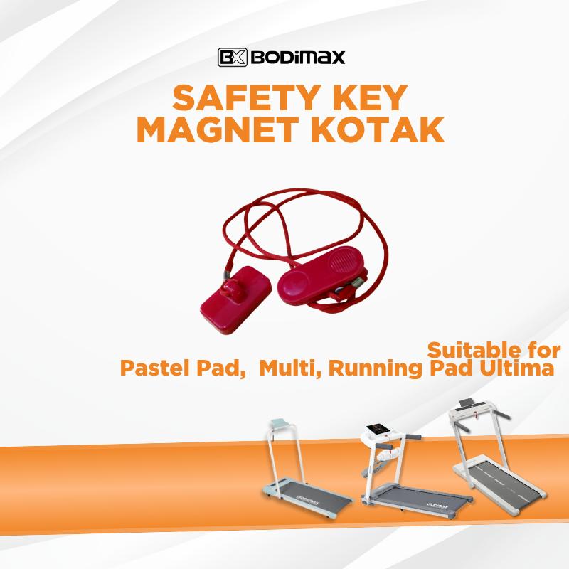 SAFETY KEY BODIMAX RUNNING PAD/TREADMILL/JOGGING MACHINE - Shop | Tokopedia