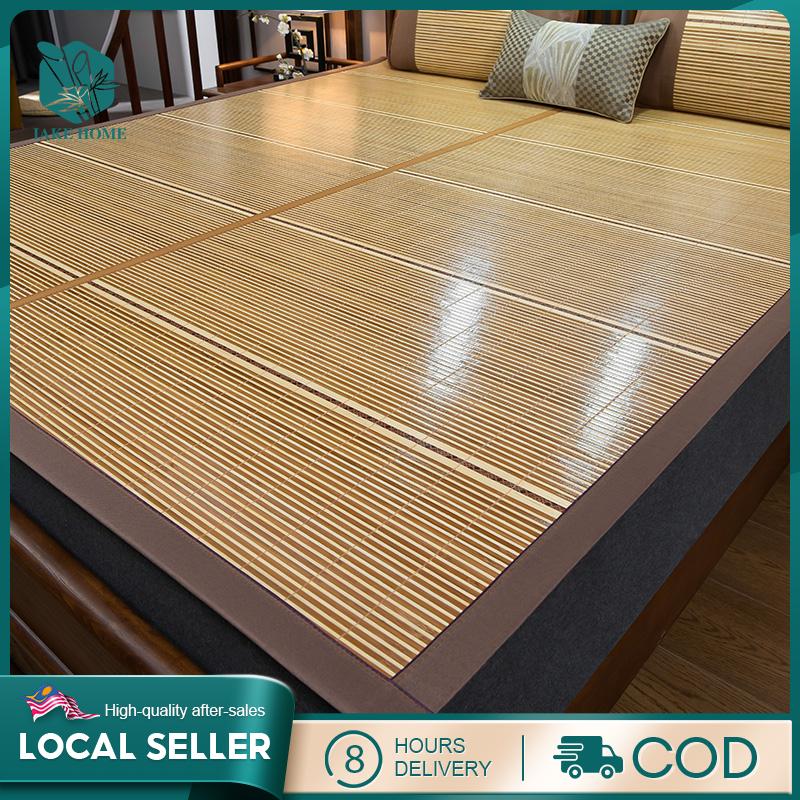 Buluh Tikar Buluh Folding Bamboo Mat Household Summer Bambu Rattan ...