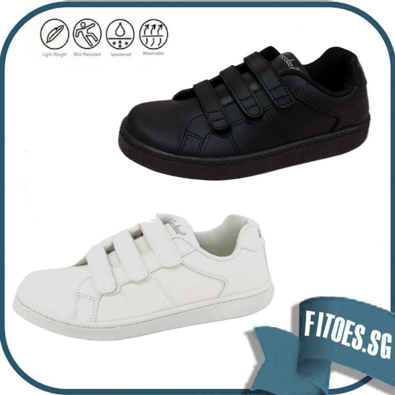*SG Seller* Checker 0722 Vel-cro school shoes white black - TikTok Shop ...