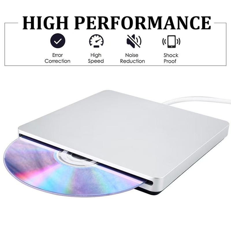 Pemacu Pembakar Pemacu CD DVD RW, Superdrive USB Luaran, Serasi ...