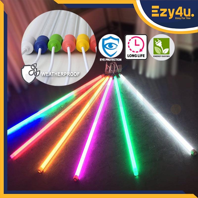 18W Weatherproof Colour Tube T8 LED 4 ft Multi Colour Light Red ...