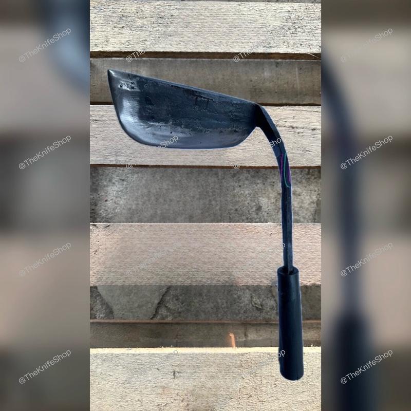 (100% HANDMADE) Pisau kiri/ Pisau rumput kebun/ Tajak tangan - TikTok ...