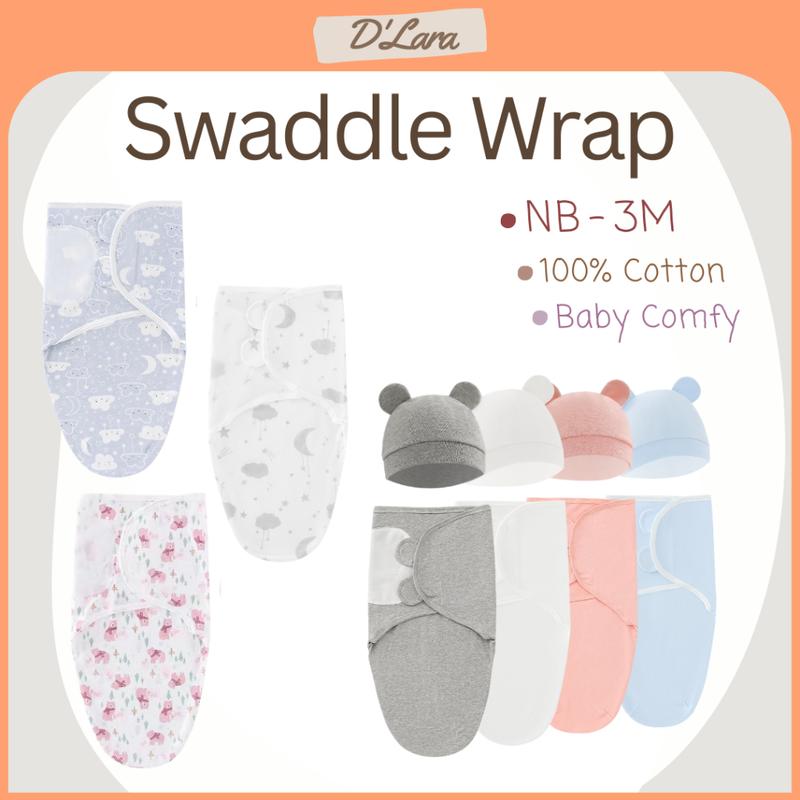 D'LARA Swaddle baby | Bedung baby newborn | Adjustable baby swaddle ...