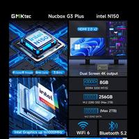 Promo MINI PC Gaming Intel Twin Lake N150 GMKtec G3 PLUS 8GB RAM DDR4 ...