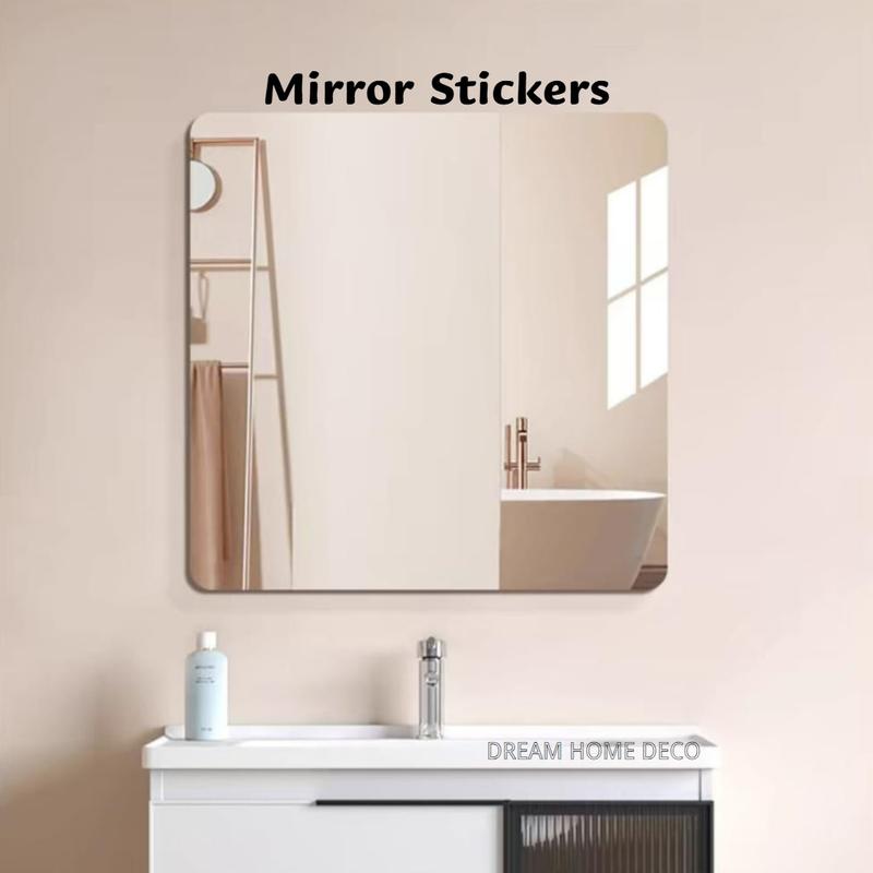 Pelekat Cermin Hiasan Stiker Cermin / Decorative Mirror Stickers ...